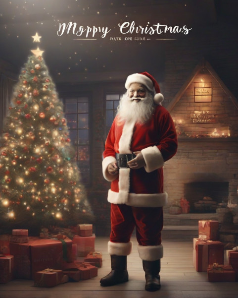 🔥Santa Claus Background For Merry Christmas Photo Editing Wallpapers ...
