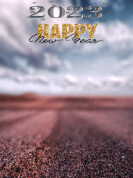 Happy Near Year 2023 Highway Road Background HD | PngBackground