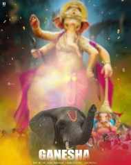 🔥God Ganesh Ji Photo Editing CB Background For Photoshop | PngBackground