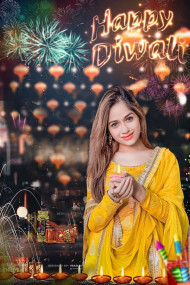 🔥Top Happy Deepawali CB Background With Girls | PngBackground